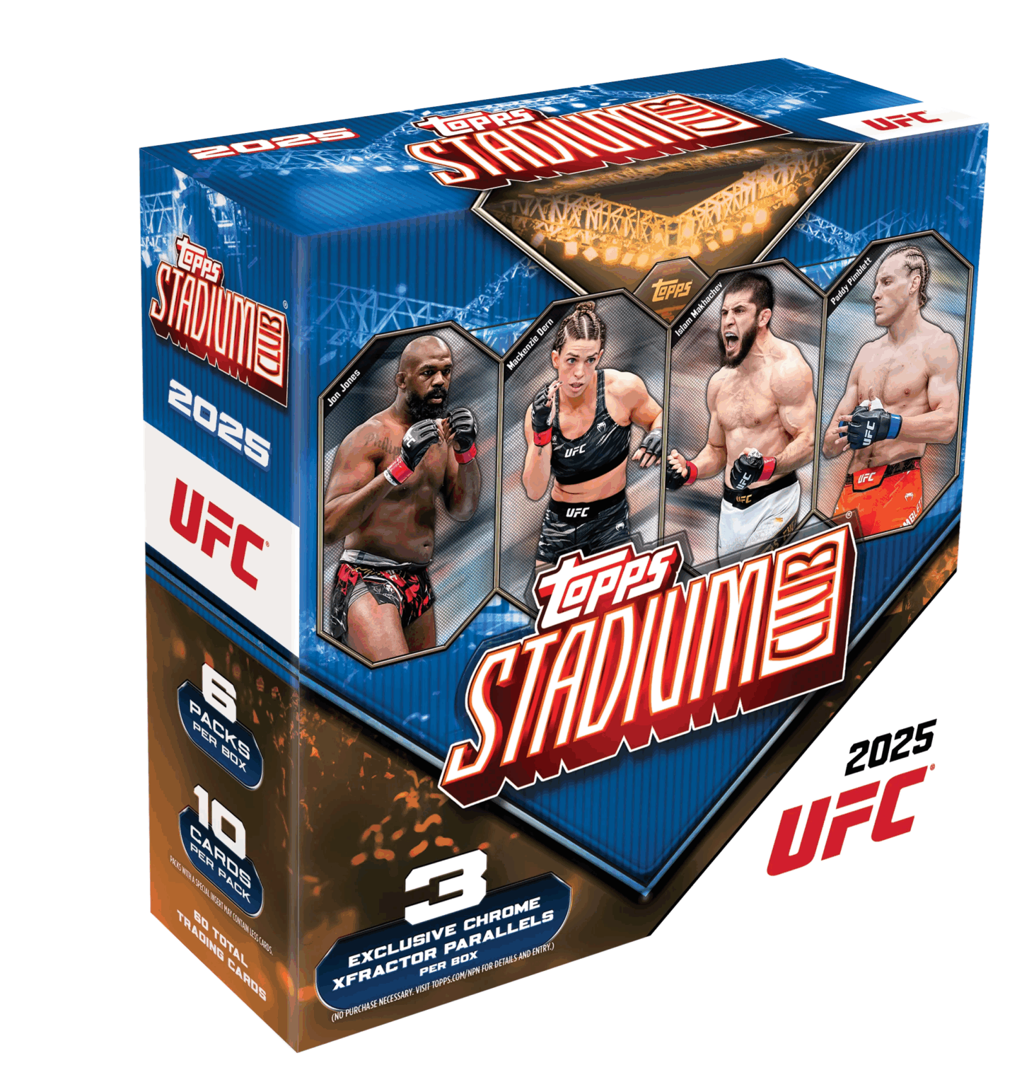 【製品情報】2025 TOPPS STADIUM CLUB UFC MEGA BOX