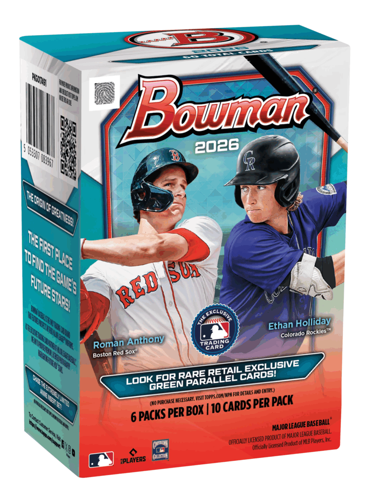 【製品情報】MLB 2026 TOPPS BOWMAN BASEBALL VALUE BOX