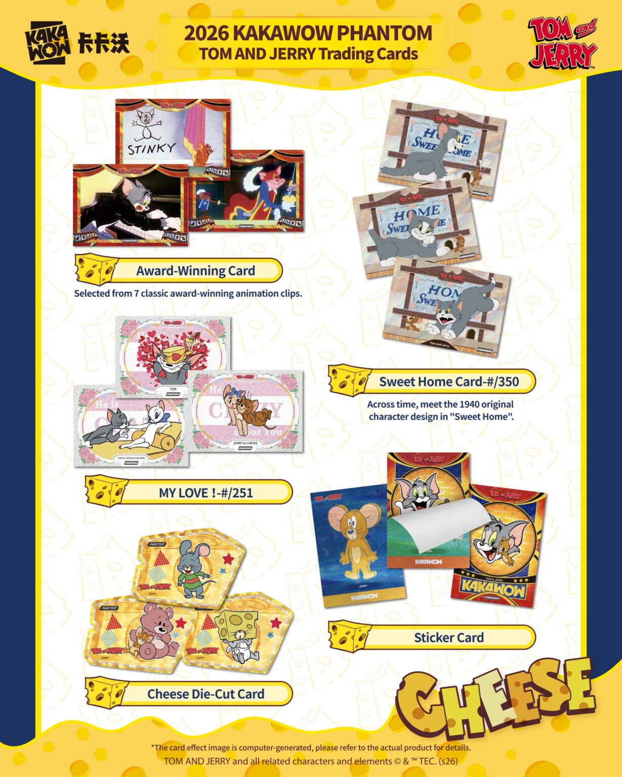 2026 KAKAWOW PHANTOM TOM AND JERRY Trading Cards_page-0006 | Trading ...